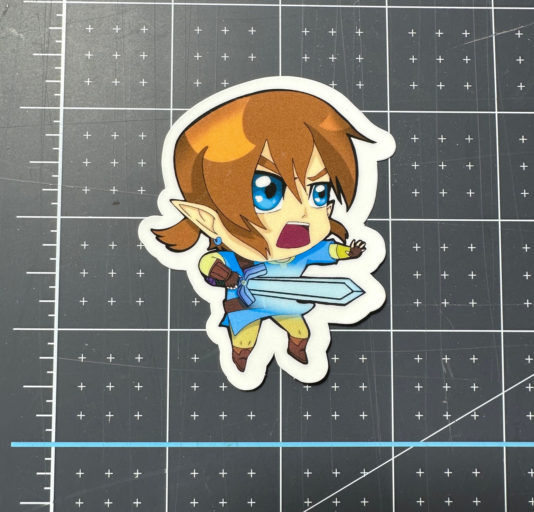 Hero of Time Chibi | Stickers | Decals | Diecut - Etsy