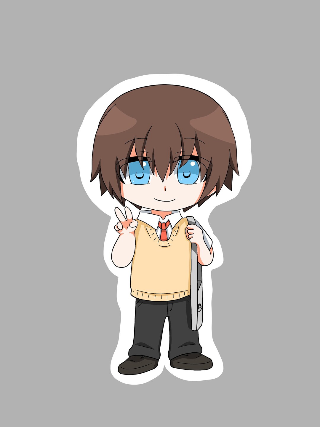 Lee Anime Boy | Stickers | Decals | Diecut - Etsy