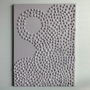 Textured Dotted Painting - Etsy