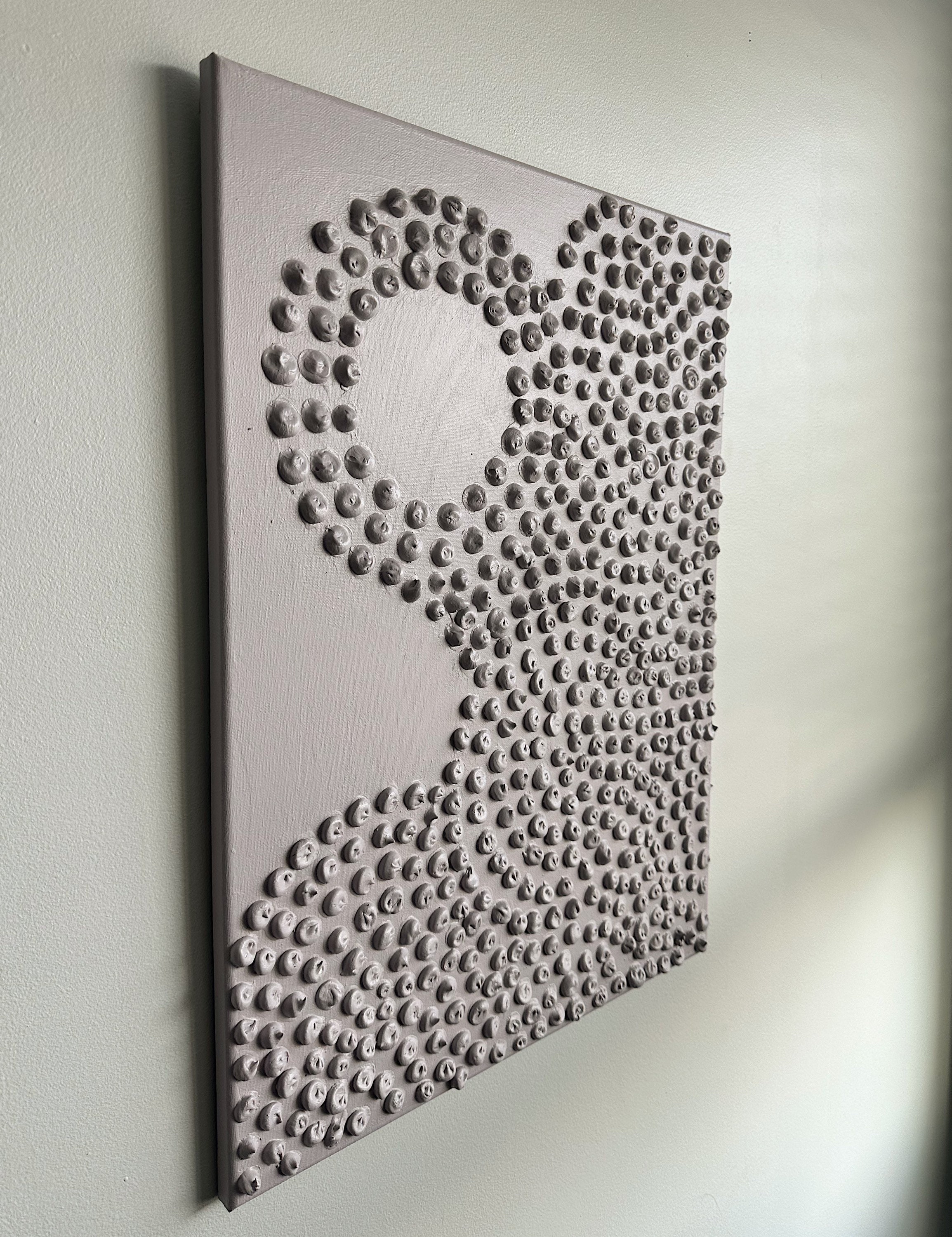 Textured Dotted Painting - Etsy