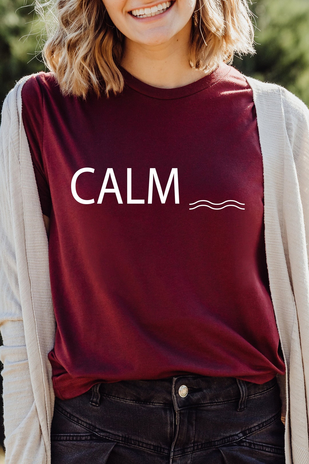 Calm Wave Lake Tshirt, Lake Life, Waves, Relaxation Shirt, Lake Lover ...