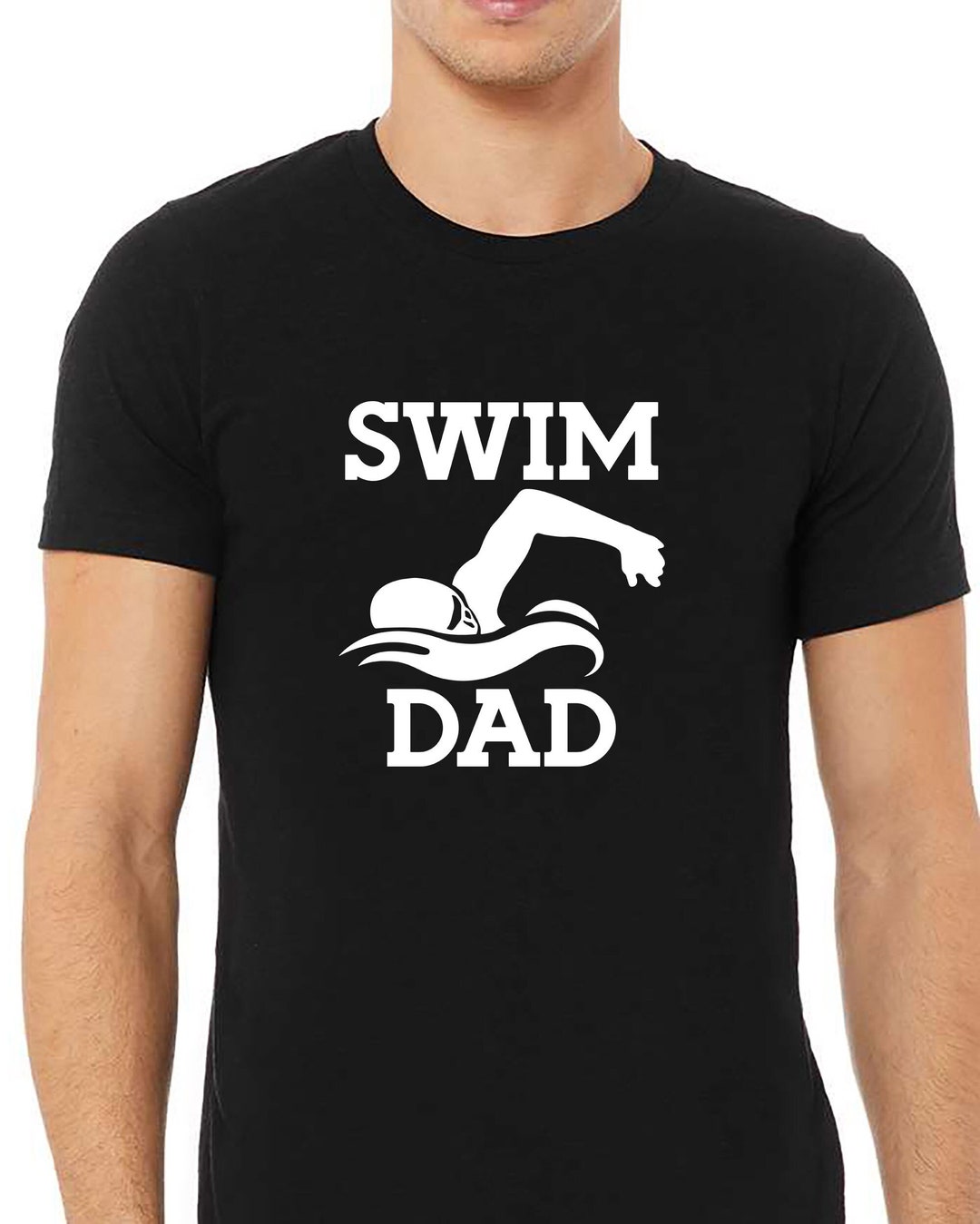 Swim Dad T-shirt, Swim Team, Father's Day Gift, Dad Apparel, Swimming ...