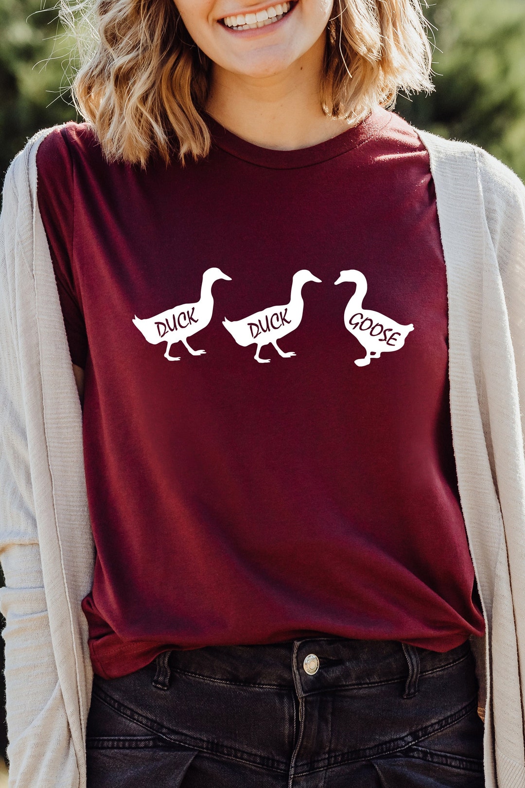 Duck Duck Goose T-shirt, Fun Tshirt, Game Shirt, Kids Games, Retro ...