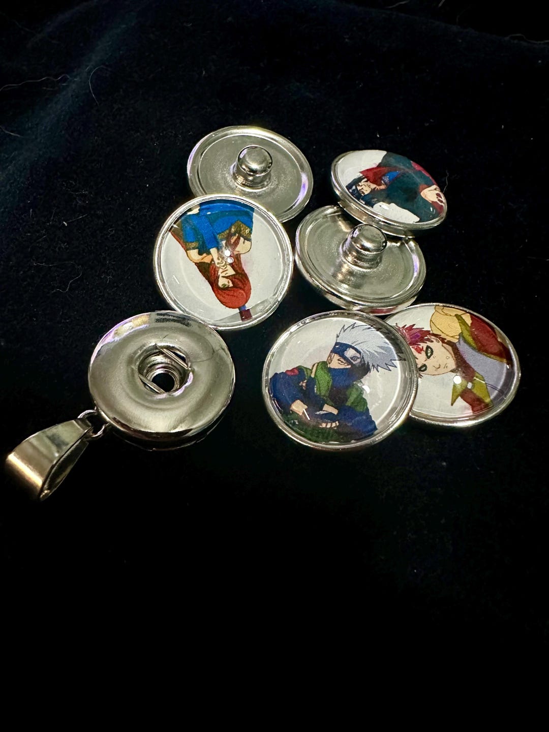 Naruto Snap Buttons - Etsy