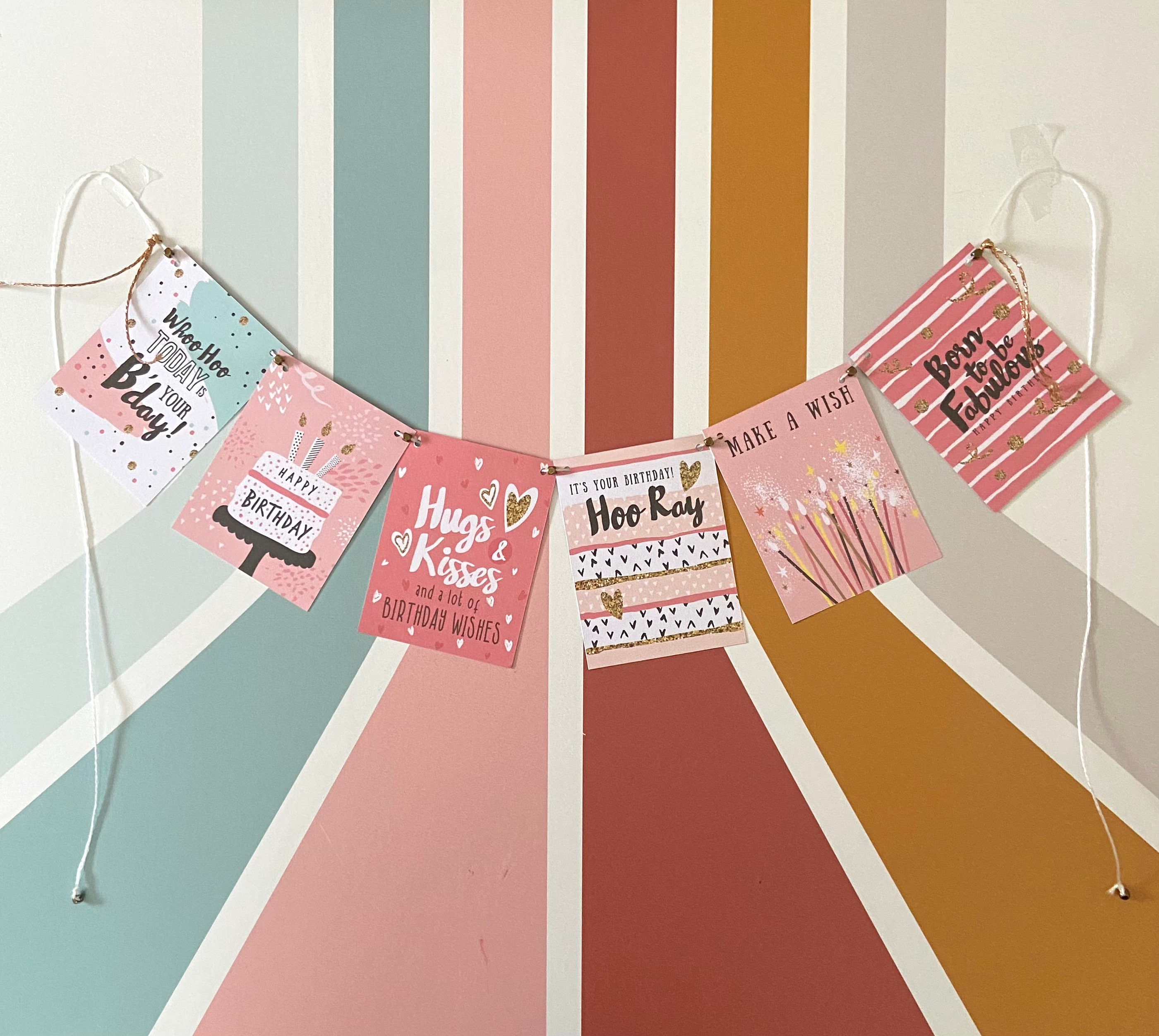 Mini Birthday Banner Cubicle Décor Mini Office Banner Door Banner - Etsy