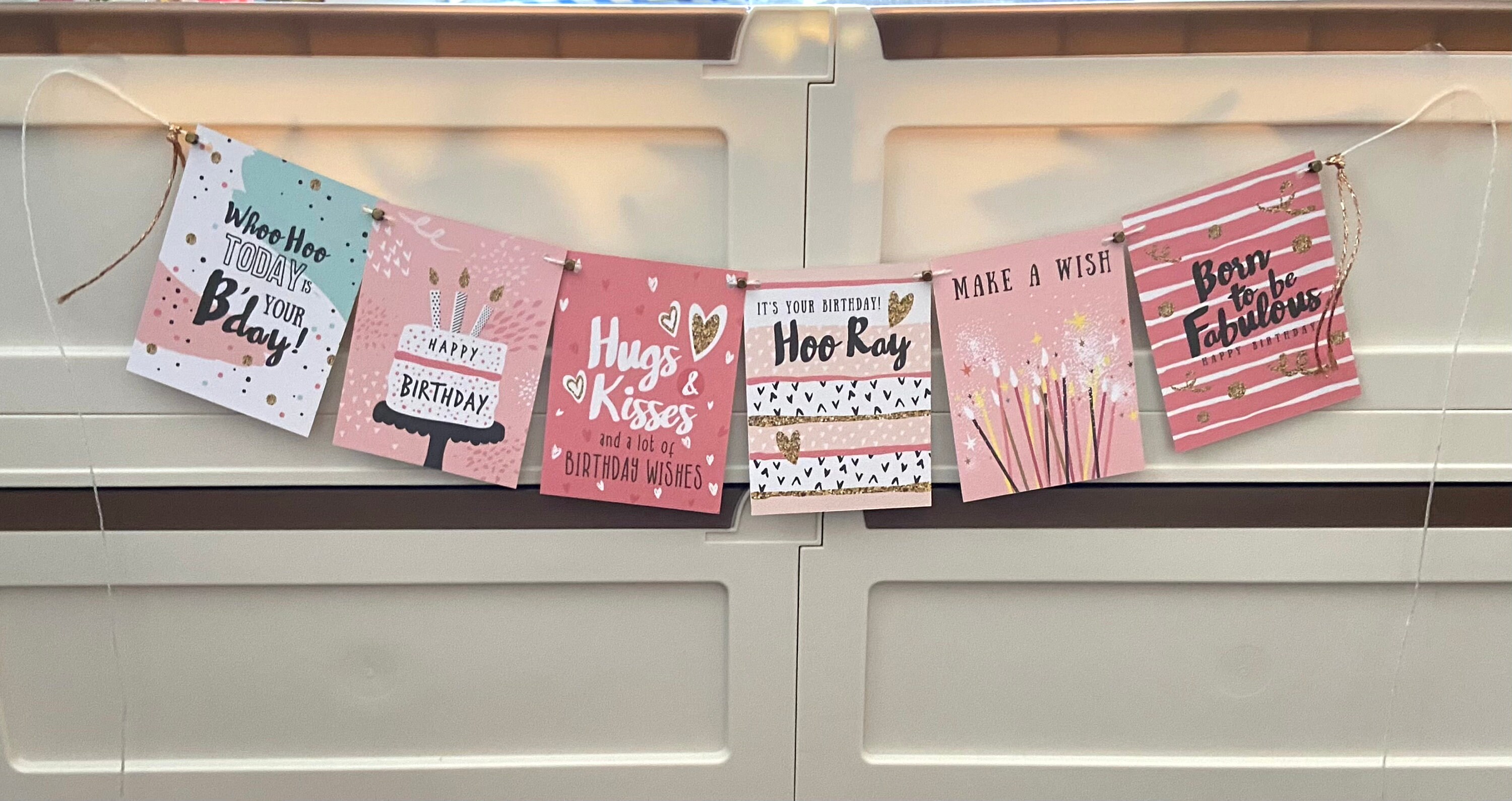 Mini Birthday Banner Cubicle Décor Mini Office Banner Door Banner - Etsy