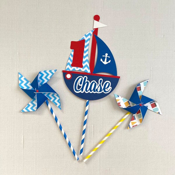 Nautical Cake Topper - Etsy