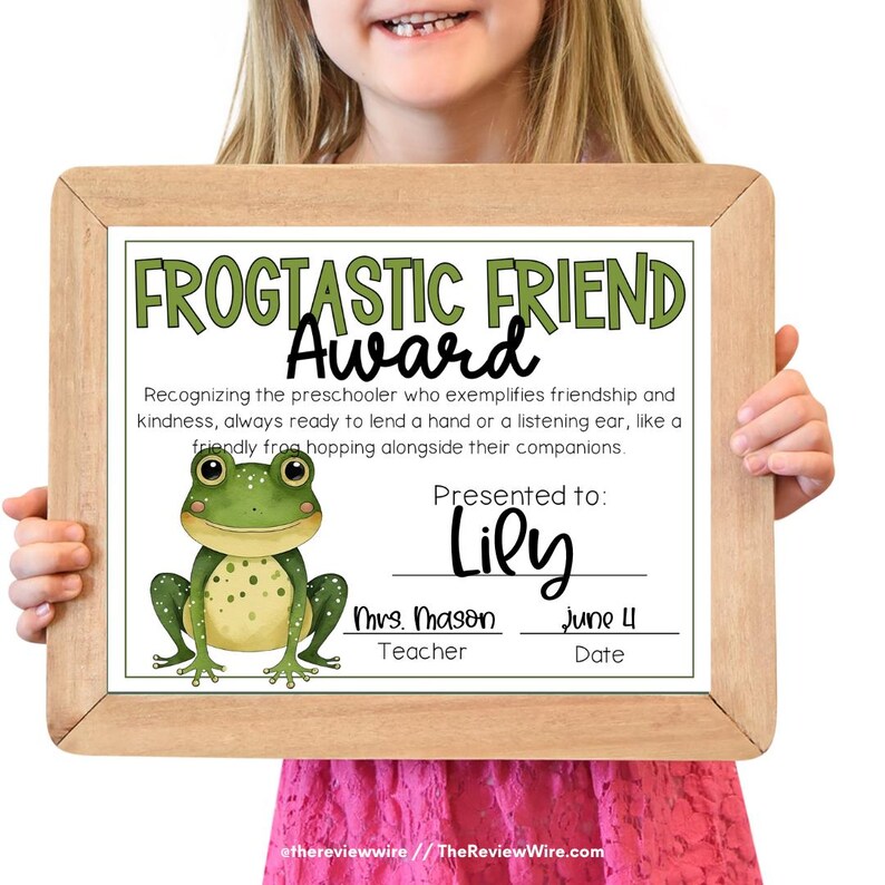 End of Year Preschool Awards Printable, End of Year Certificate ...