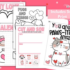 Printable Valentine Activity Pages | 25 Valenines Printable Games | 25 ...
