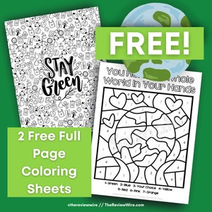 24 Page Earth Day Mini Activity Page Booklet, Instant Download Earth ...