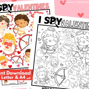 Cupid Printable Valentine Activity Pages | Cupid Printable 27 Page ...