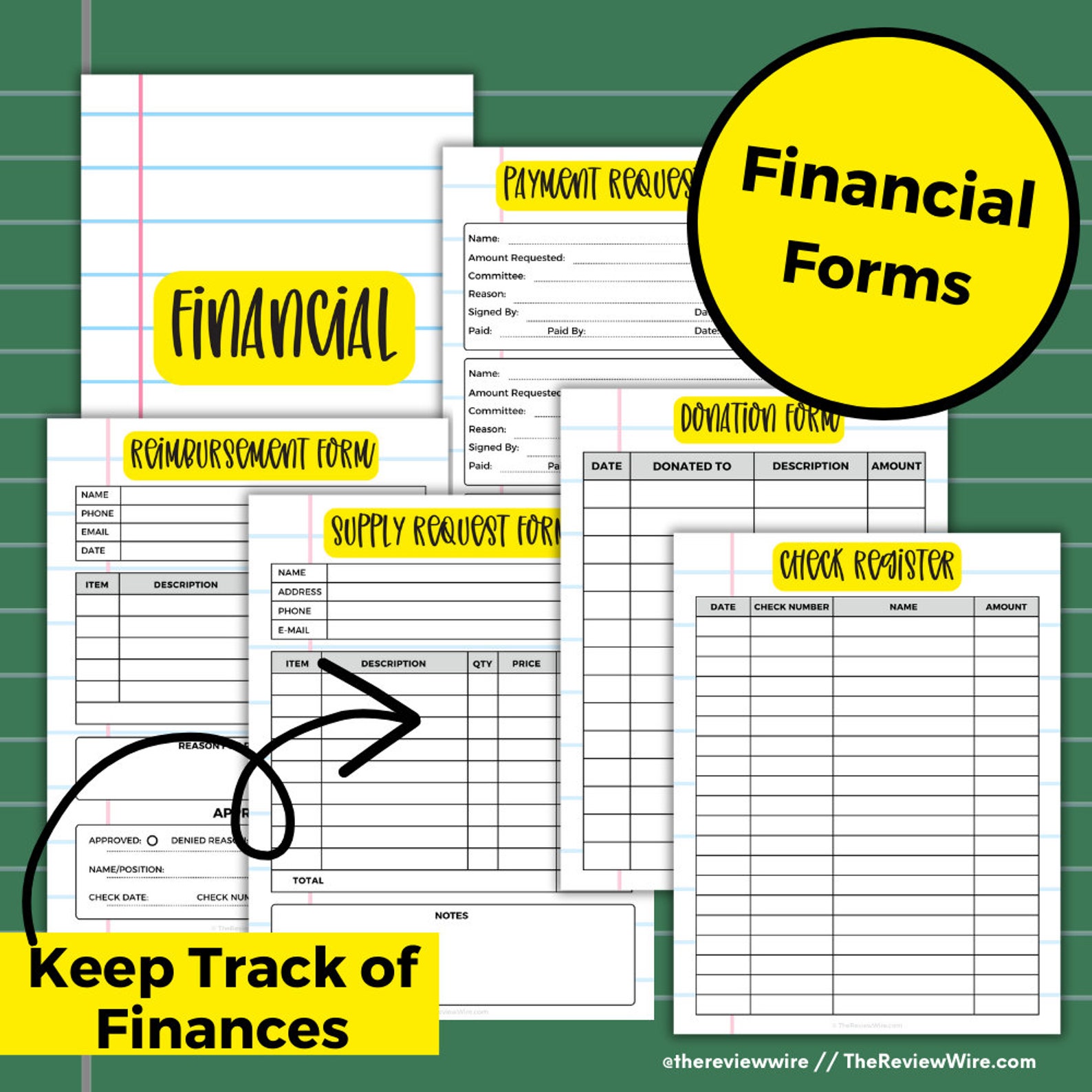 PTO Planner Binder Kit, Printable PTA Planning Kit, PTO Membership ...