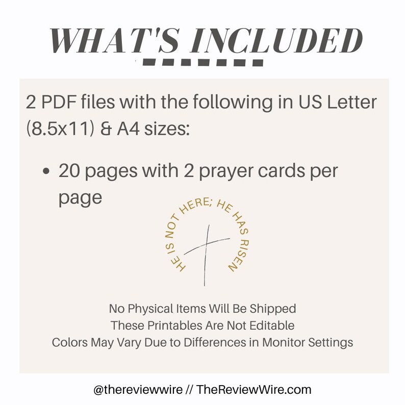 40 Days of Lent Prayer Cards, Printable Lenten Devotion Set, Daily ...