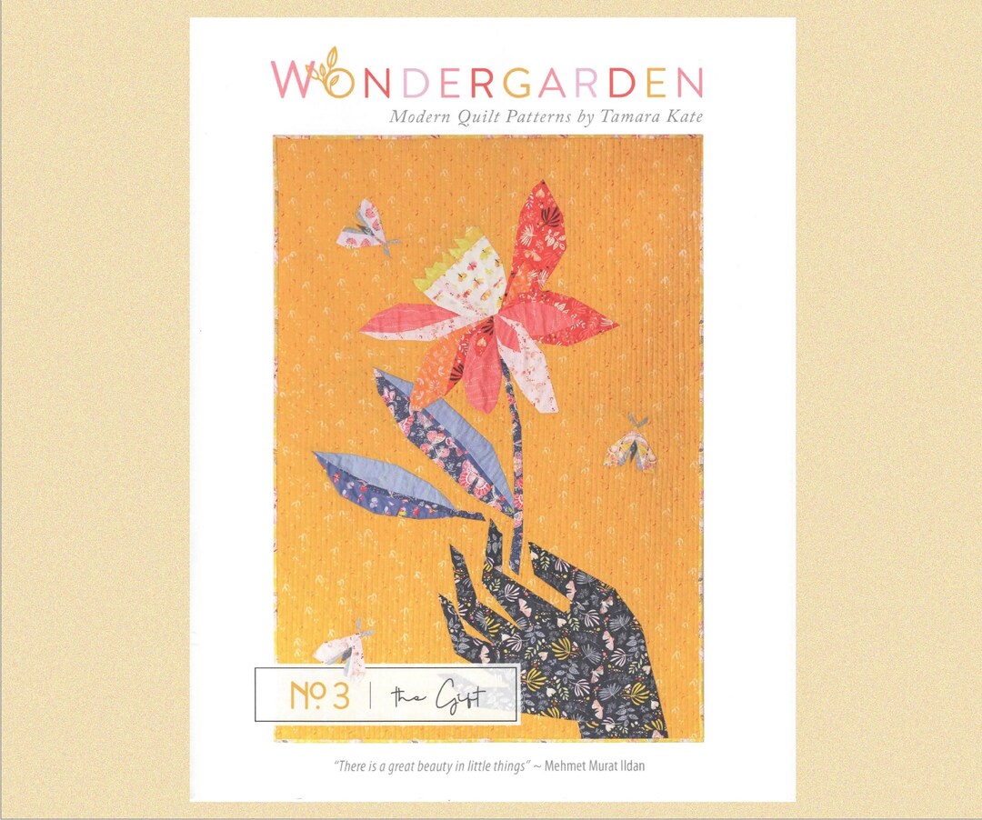 The Gift Quilt Pattern by Tamara Kate From the Wonder Garden Series - Etsy