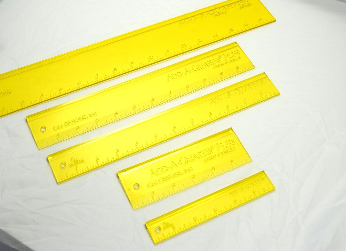 Add A Quarter Rulers by CM Designs - Etsy