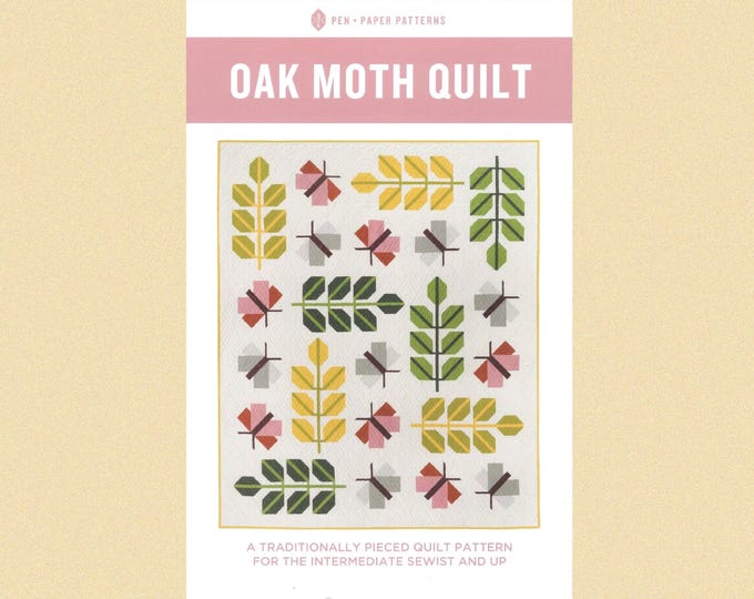 PDF Oak Moth Quilt Pattern - Etsy Canada