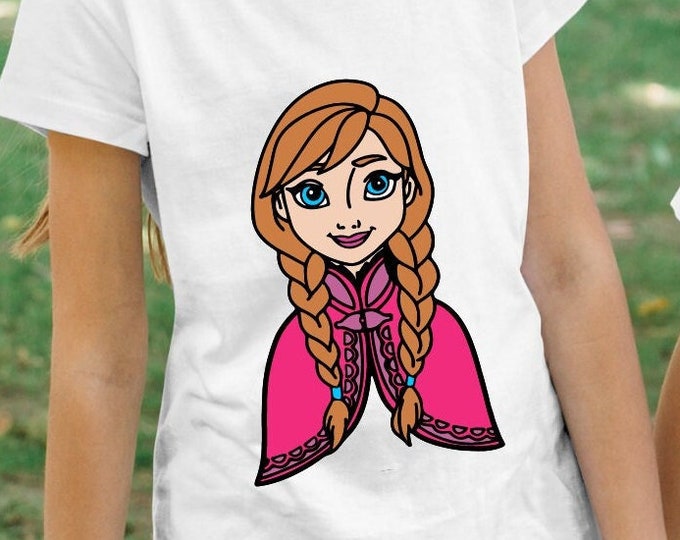 Anna Svg/anna Frozen Svg/anna Png/ Anna Layered Frozen Cut File/ Frozen ...