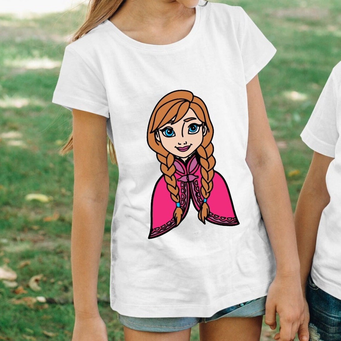 Anna Svg/anna Frozen Svg/anna Png/ Anna Layered Frozen Cut File/ Frozen ...