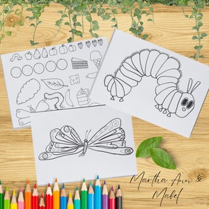 The Very Hungry Caterpillar Life Cycle Learning Teaching Resource ...