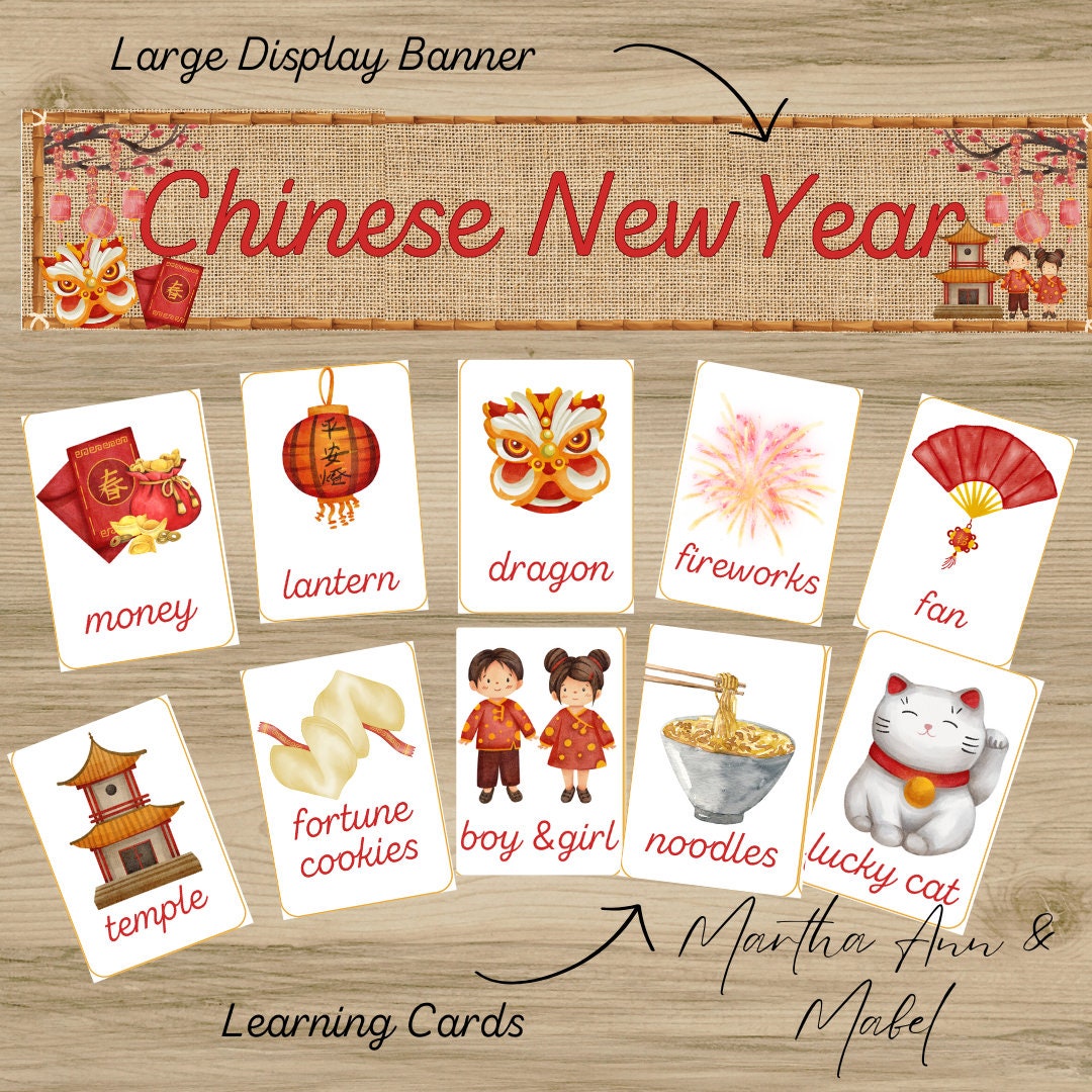 Early Years Chinese New Year Classroom Digital Learning Resource Pack ...
