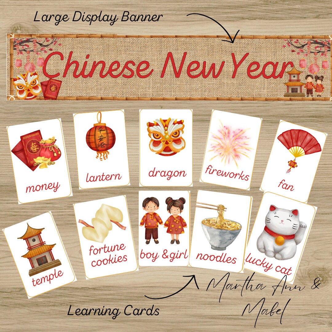 Early Years Chinese New Year Classroom Digital Learning Resource Pack ...