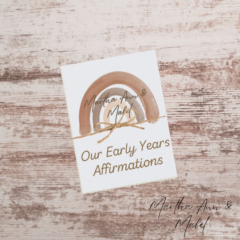 Positive Affirmation Cards for Kids, Mindful Meditation for Children ...