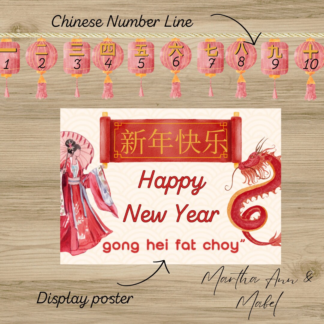 Early Years Chinese New Year Classroom Digital Learning Resource Pack ...