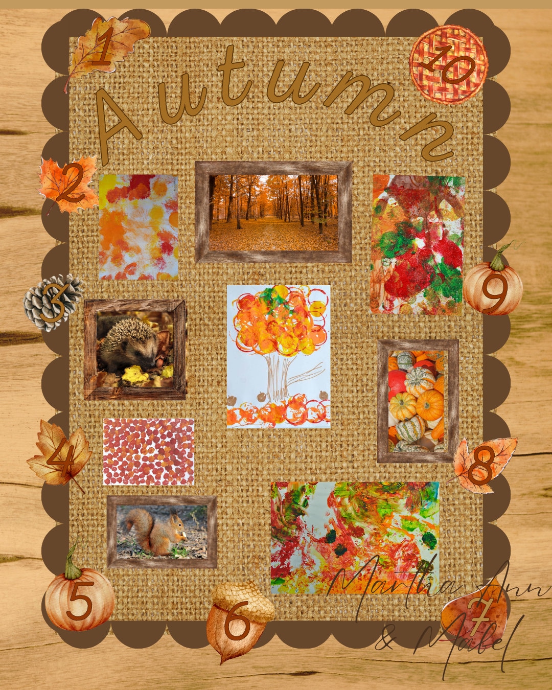 Autumn Early Years Preschool Learning DIGITAL Display - Etsy UK