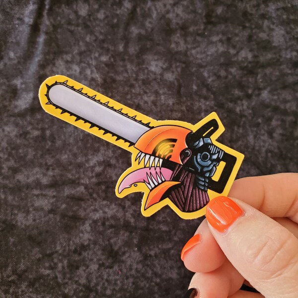 Power Chainsaw Man Sticker - Etsy