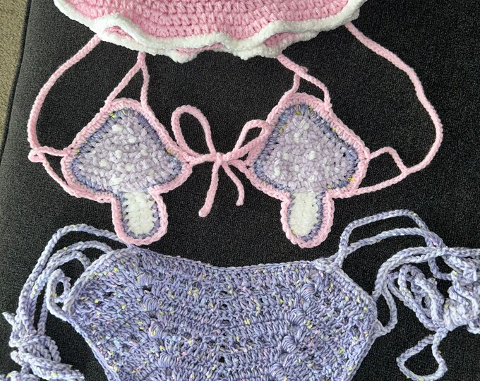 Crochet Mushroom Rave Outfit - Etsy
