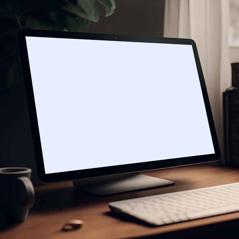 X9 Computer Mockup, Computer Monitors With PSD Smart Layer, Screen Mock ...