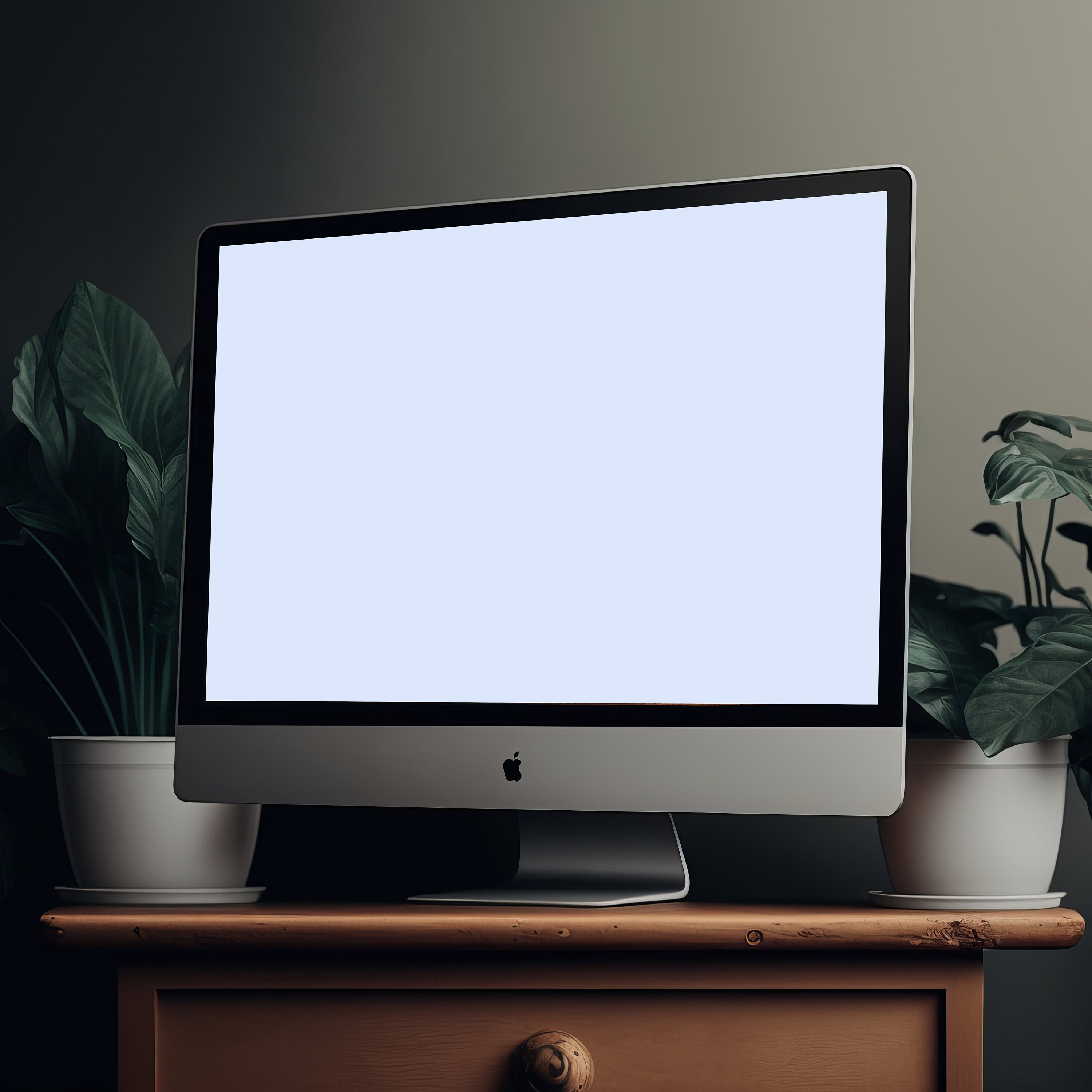 X9 Computer Mockup, Computer Monitors With PSD Smart Layer, Screen Mock ...