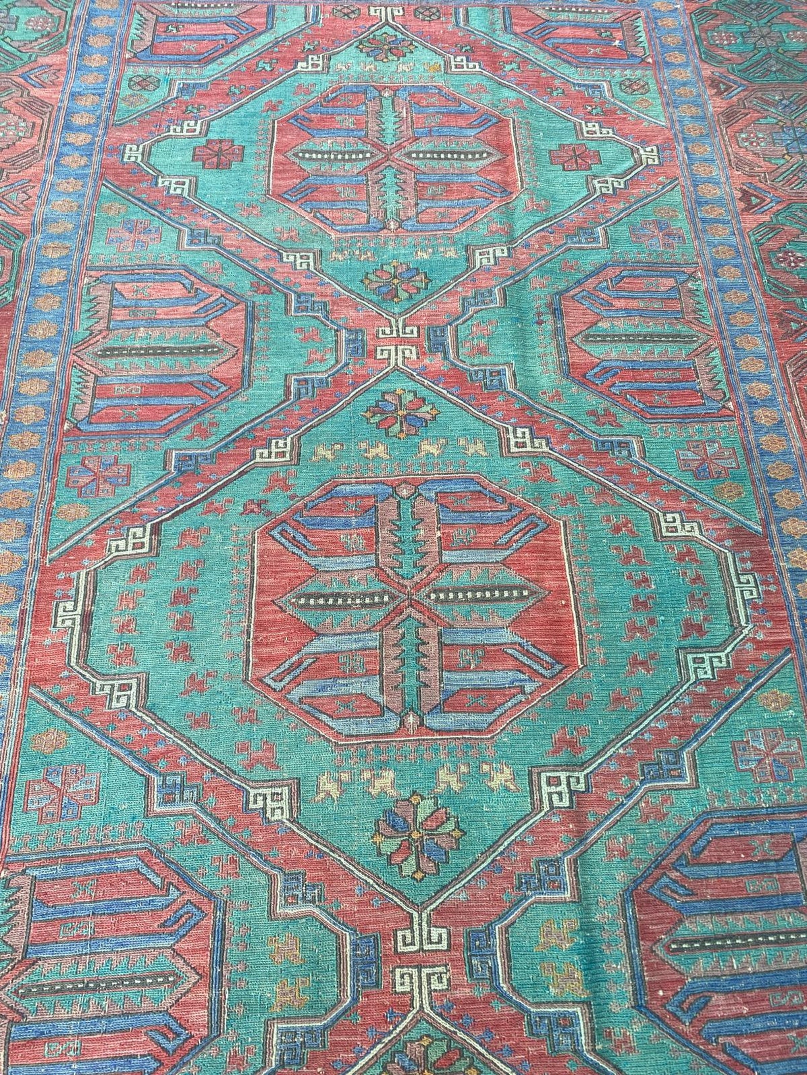 Boho Kilim Rugs, Vintage Rug, Soumak Rug, Rug for Living Room, Antique ...