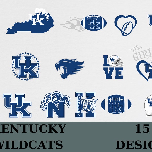 Kentucky Wildcats Svg - Etsy