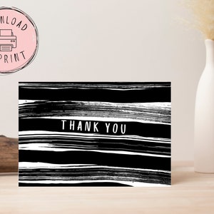 Thank You Greeting Card Bundle Printable Cards | Instant Download Thank ...