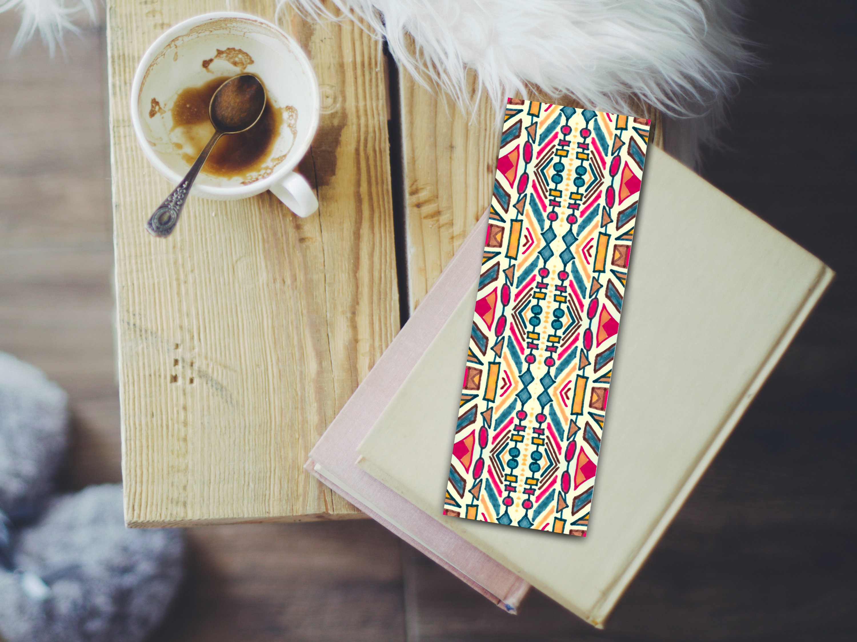 Cute Printable Bookmark | Instant Printable Bookmarks With Colorful ...