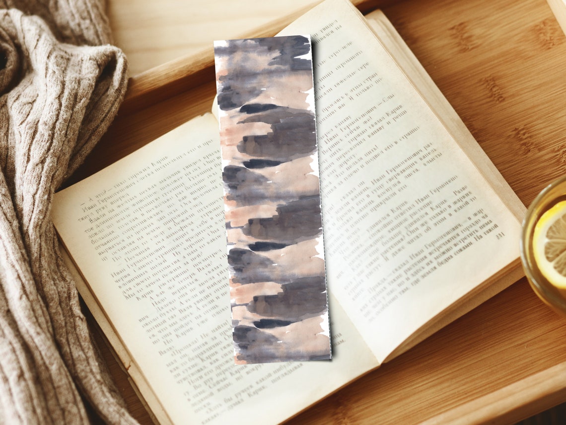 Printable Bookmark Instant Printable Bookmarks With Simple Pattern ...