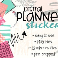 Digital and Printable Stickers for Digital Planning Digital and ...