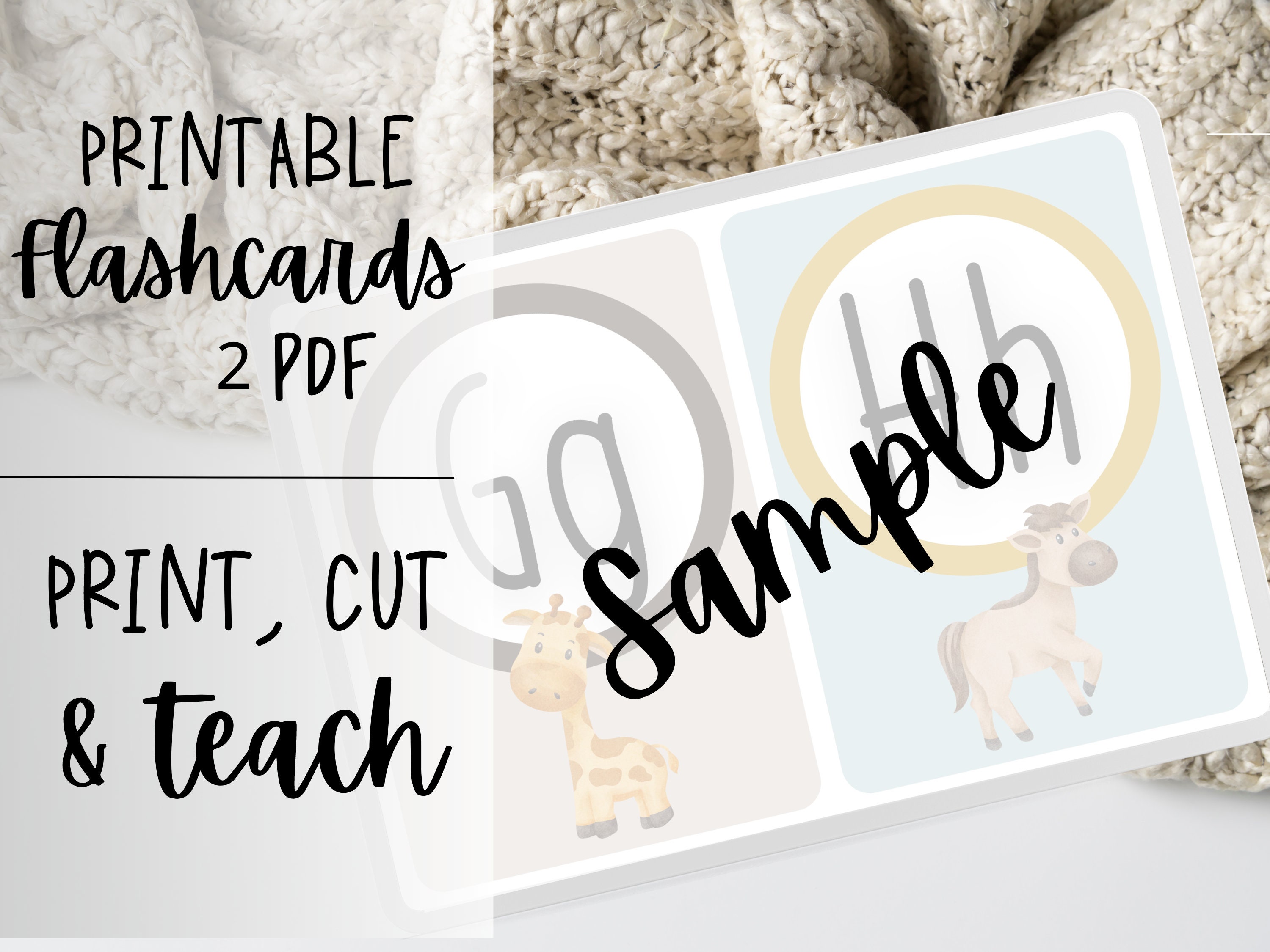 Printable Alphabet Flash Cards, Classroom Decor, Toddlers Preschool ...
