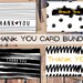 Thank You Greeting Card Bundle Printable Cards Instant Download Thank ...
