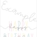 Happy Birthday Printable Card | Instant Download Simple Birthday Card ...