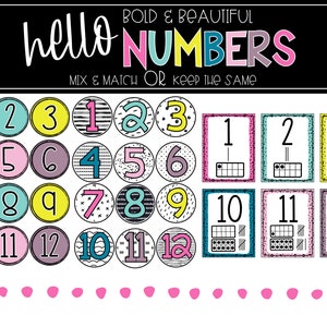 Hello! Bold & Beautiful Classroom Theme Supplies and Decorations ...
