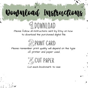 Light Blue Watercolor Bookmark Bundle Perfect for Marking the Page in ...