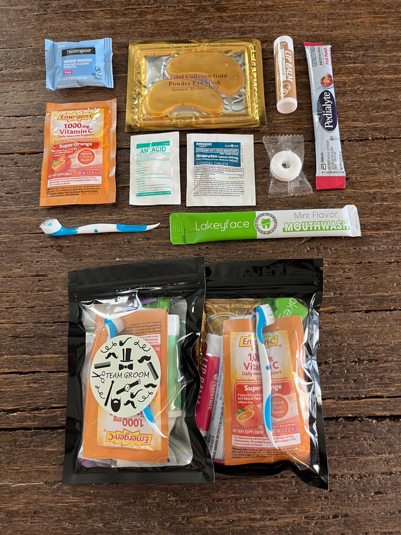 Partyrx Hangover Relief Kit Bachelorette Recovery Kit Bachelor Recovery ...