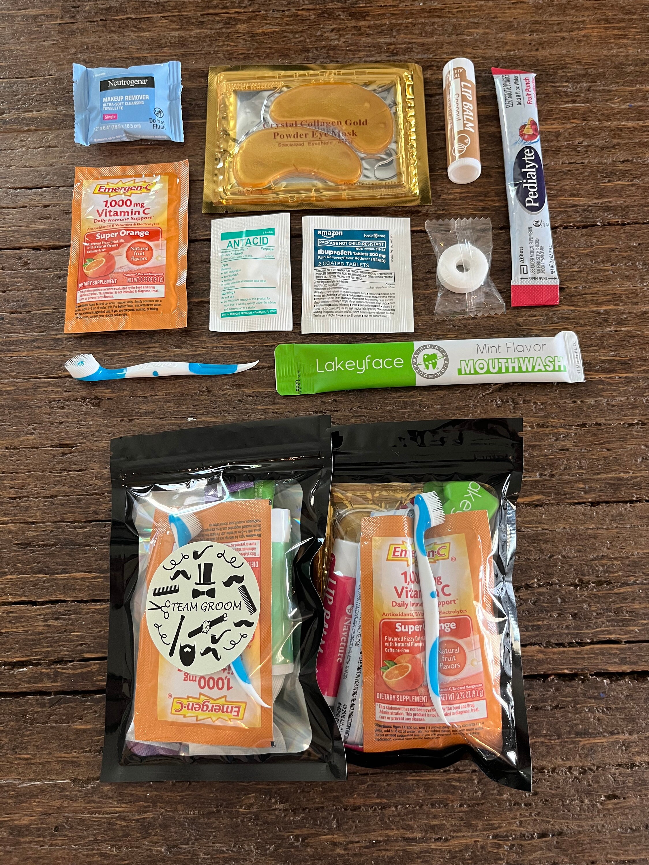 Partyrx Hangover Relief Kit Bachelorette Recovery Kit Bachelor Recovery ...