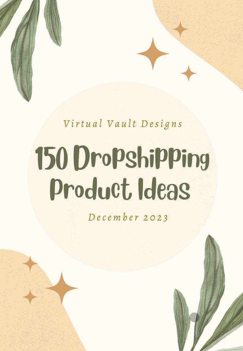 150 Dropshipping Product Ideas Updated December 2023 - Etsy