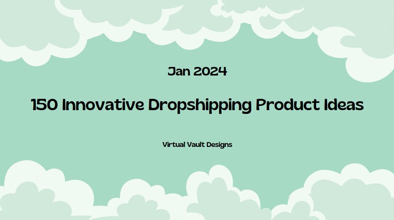 150 Innovative Dropshipping Ideas Updated Jan 2024 - Etsy