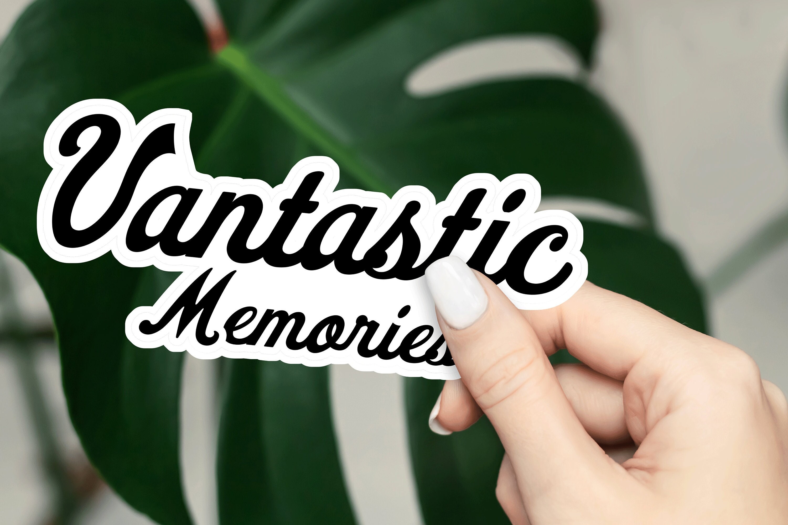 Vantastic Memories Van Life Sticker / Decal / Waterproof Vinyl Sticker ...