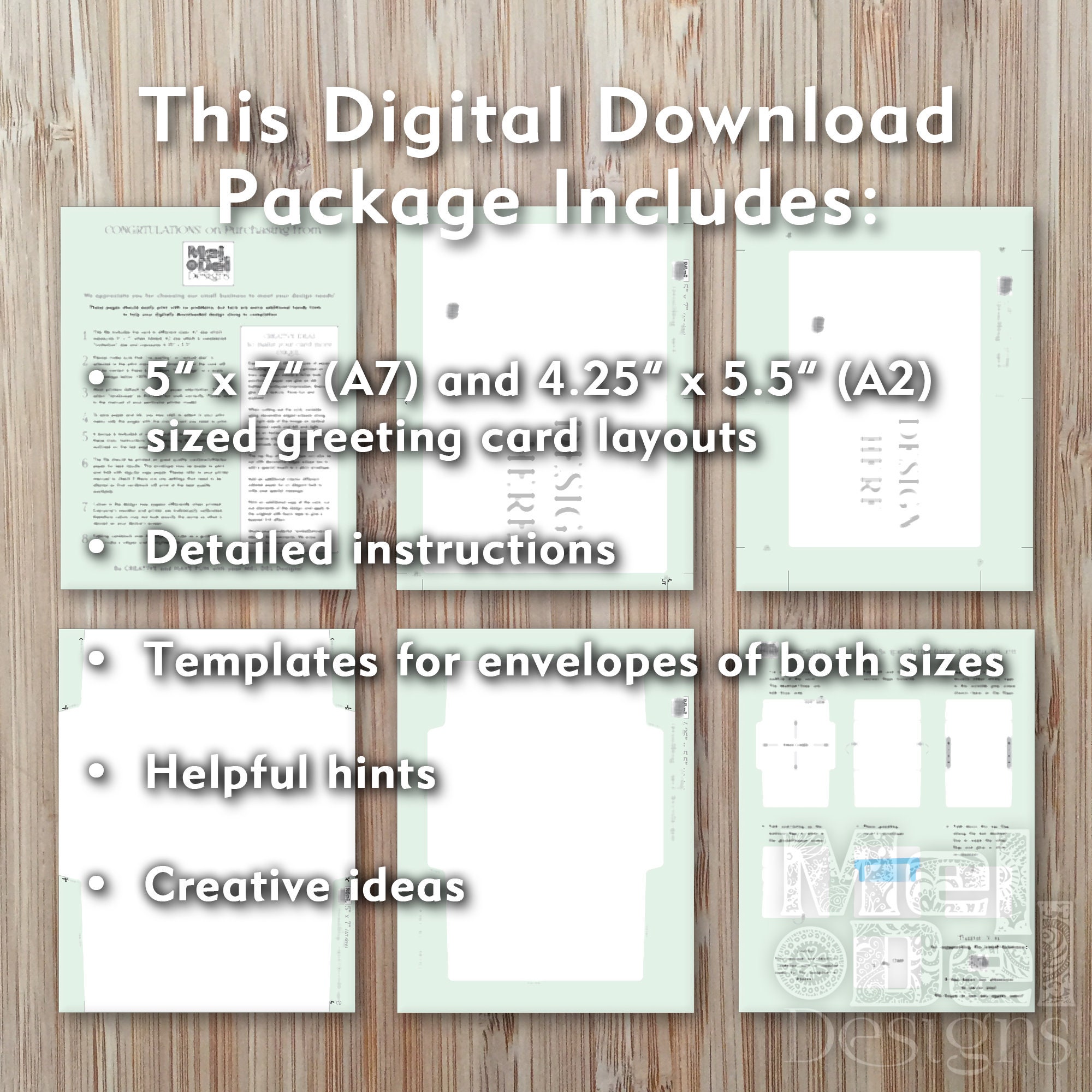 Letter C Monogram Printable Card Initial Card for Wedding Invitation ...