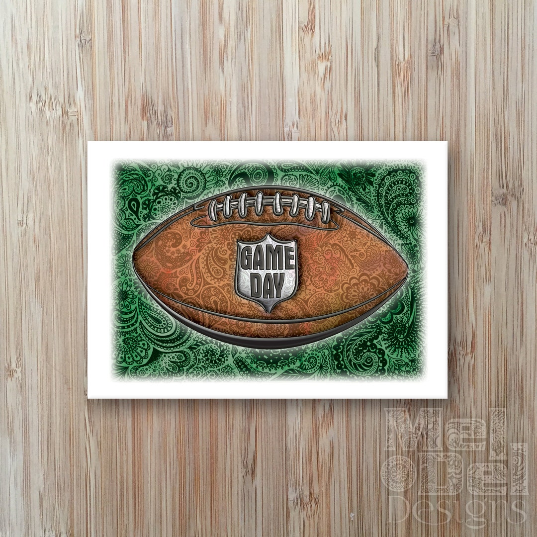 Super Bowl Printable Card, Game Day Football Fan Note, Super Bowl Party ...
